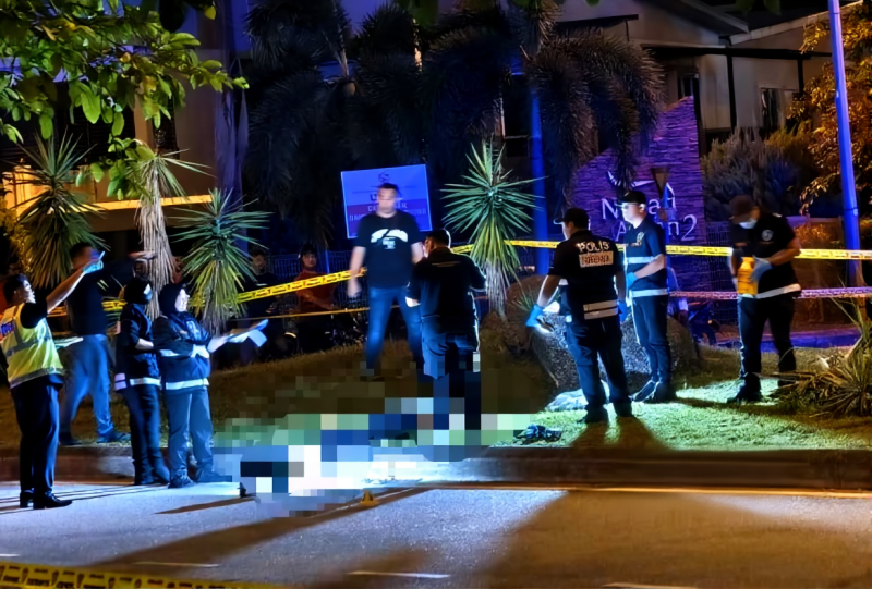 Man shot and hacked to death outside Sendayan restaurant had 42 criminal records