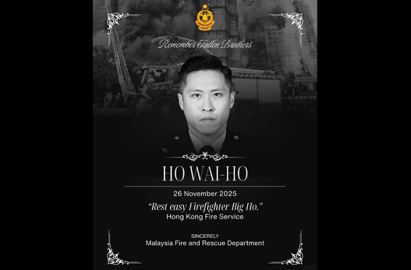 'Rest easy, Wai Ho' - Malaysian firefighters pay tribute to their ...