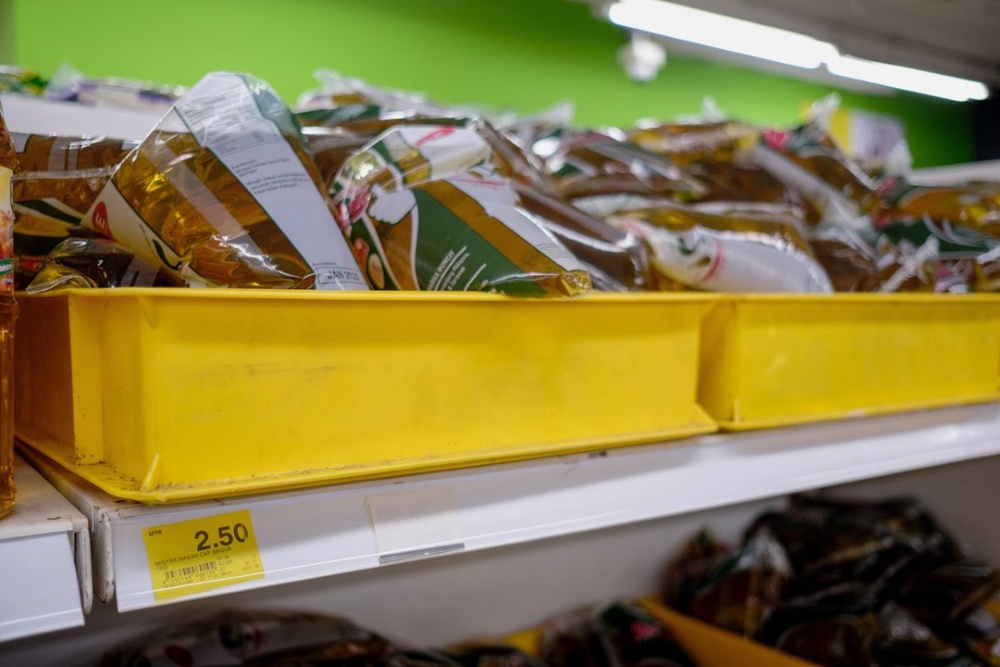 Use of eCOSS not affecting packet cooking oil purchases