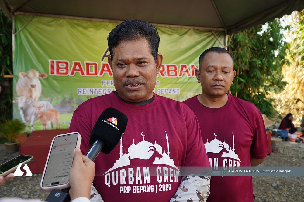 Tirai besi bukan halangan penghuni PRP Sepang laksana ibadah korban ...
