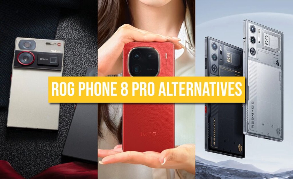 3 Best (and cheaper) alternatives to the ROG Phone 8 Pro
