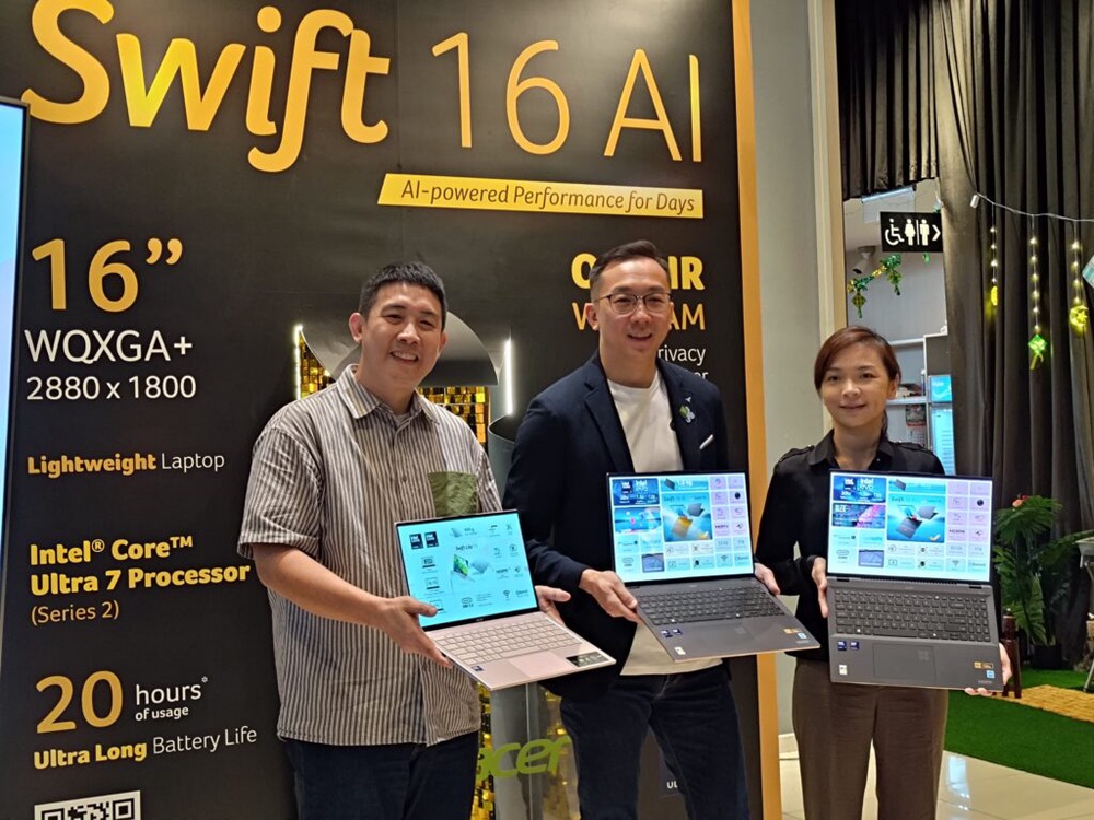 Acer Malaysia launches Swift 16 AI and Swift Lite 14 laptops; Price ...
