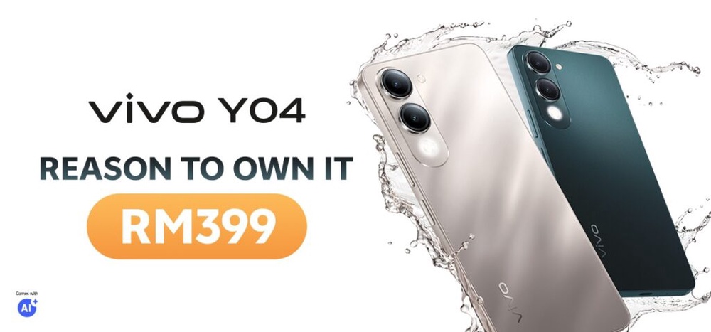 Entry-level vivo Y04 arrives in Malaysia at RM399