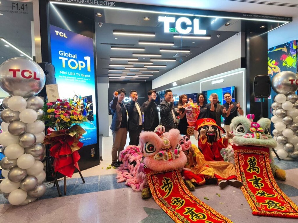 TCL Opens First Brand Store in Malaysia at Sunway Pyramid, Showcases ...