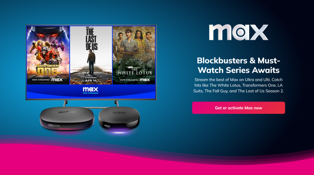 Tired of Netflix? Astro Offers Max at 50% Off and Prime Video Free with ...