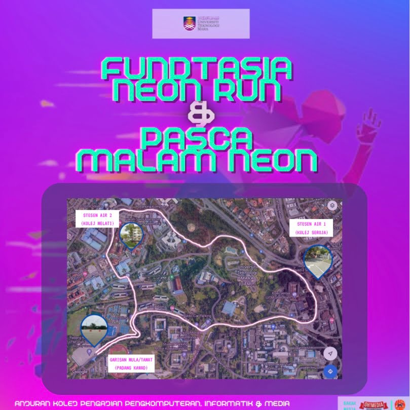 Neon Jadi Tema Fun Run, Pembuka Tahun Baru Lebih Sihat. Jom Daftar ...