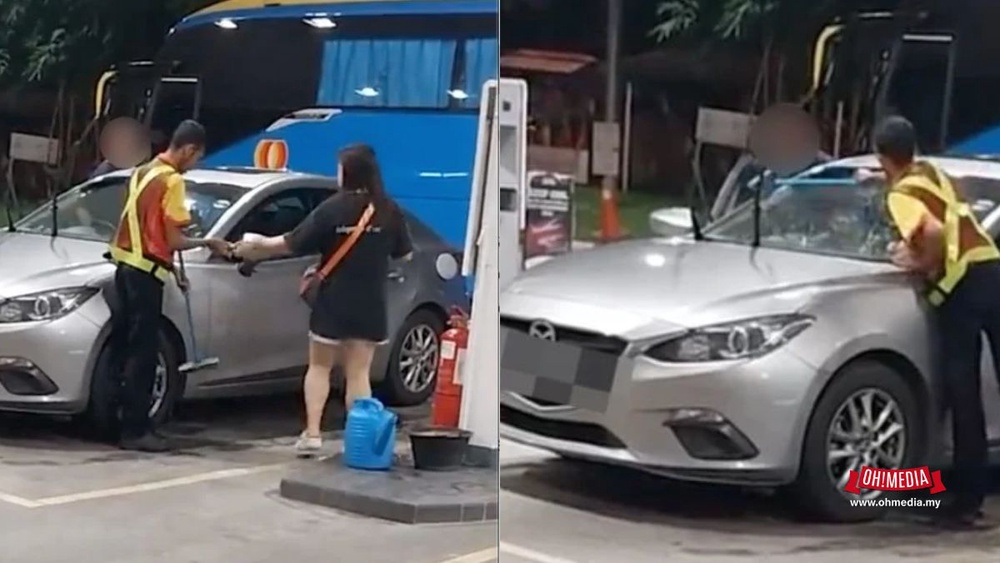 “Pasal Duit Semua Benda Boleh” – Lelaki Bitter Staf Stesen Minyak Dapat ...