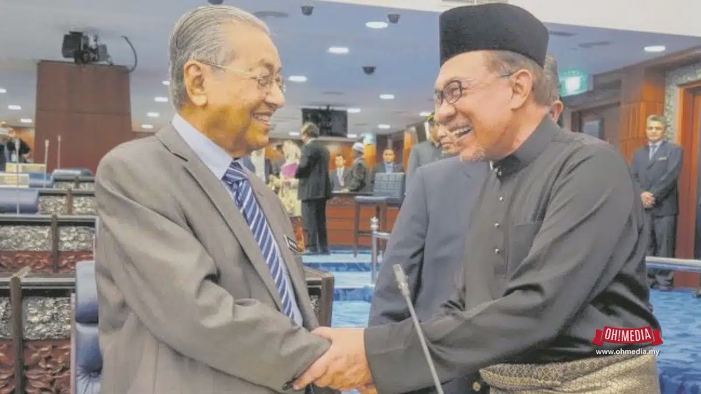 Anwar Ibrahim Dakwa Tun Mahathir Bersalah Tapi Umur Dah 100 Tahun