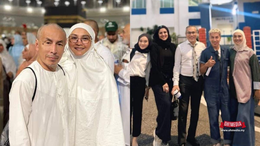 Amy Search Hadir Ke Balai Polis Bersama Isteri