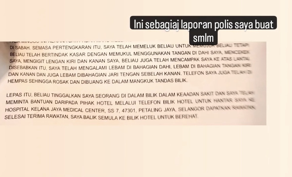 Habis badan lebam! Pemain bola sepak didakwa pukul, cekik & campak makwe