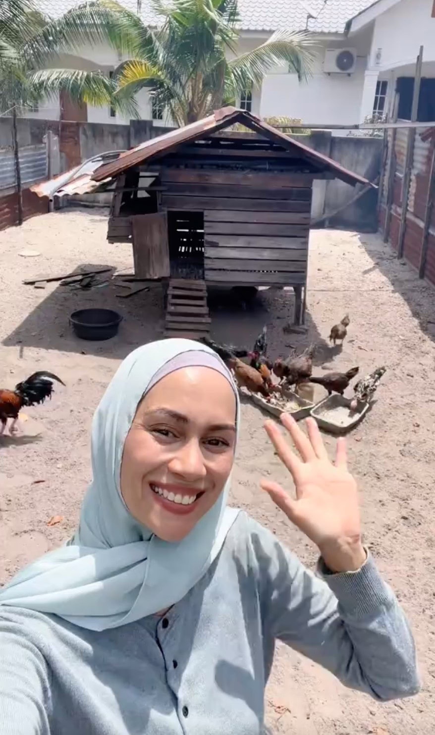 Bercucuk tanam & bela haiwan, Natasha Hudson bahagia hidup sederhana di Langkawi
