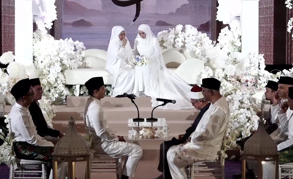 Tahniah! Fattah Amin kini suami Amira Othman dengan sekali lafaz