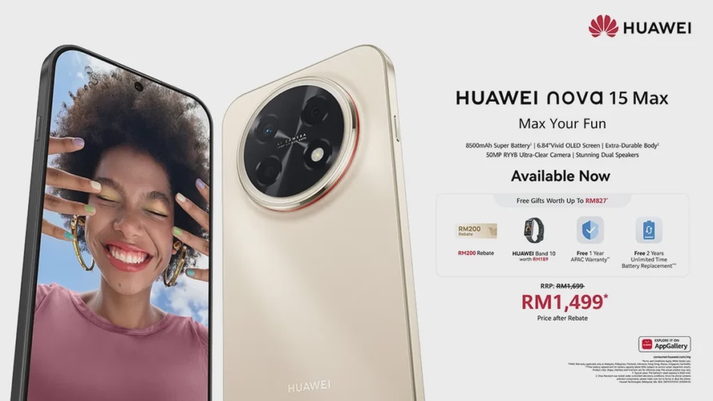 HUAWEI nova 15 Max Lands in Malaysia with Maximum Power and Durability ...