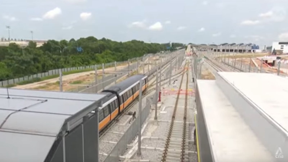 LTA unveils high-speed test site for MRT trains, on track to complete ...