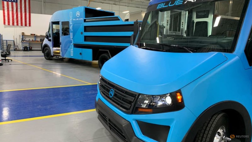 Shyft Group's new Blue Arc launching medium-duty electric vans, trucks