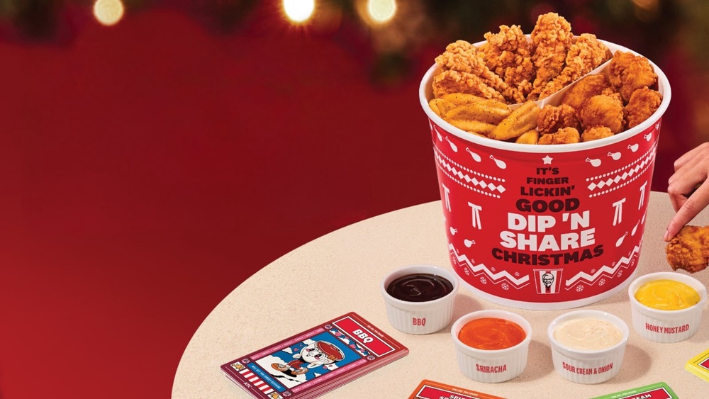 KFC Singapore has a new sharing bucket with a card game, along with ...