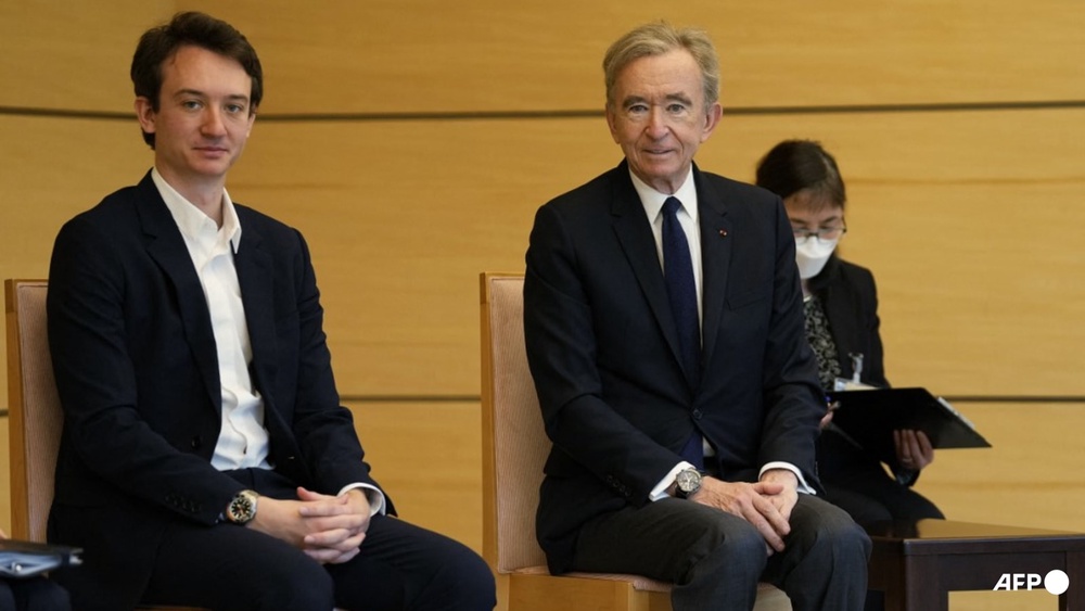 French billionaire Bernard Arnault names son Frederic as head of LVMH ...