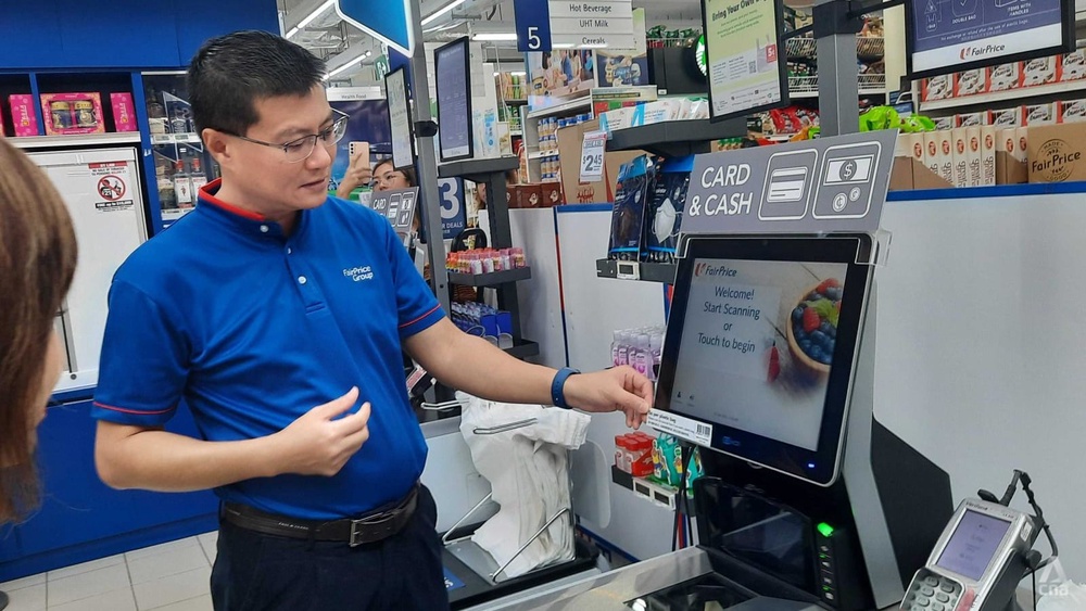 'Based on honour system': Barcodes at FairPrice self checkouts for ...