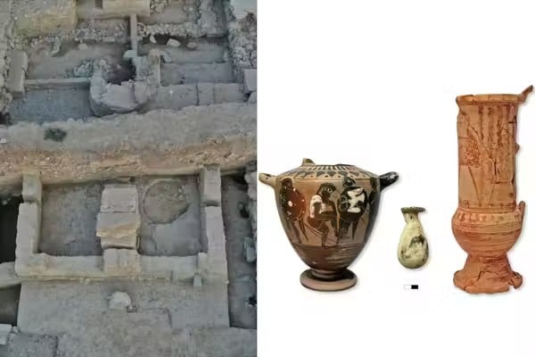 Kuil Yunani Ribuan Tahun Ditemukan dengan Harta Karun Tak Ternilai