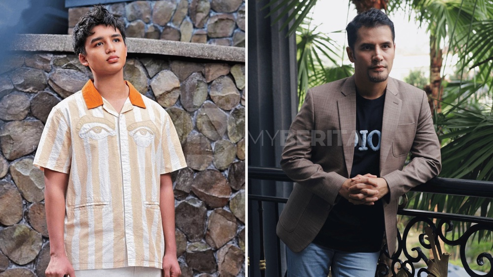 Ammar Ahyan diraba ketika bantu promosi produk bapa