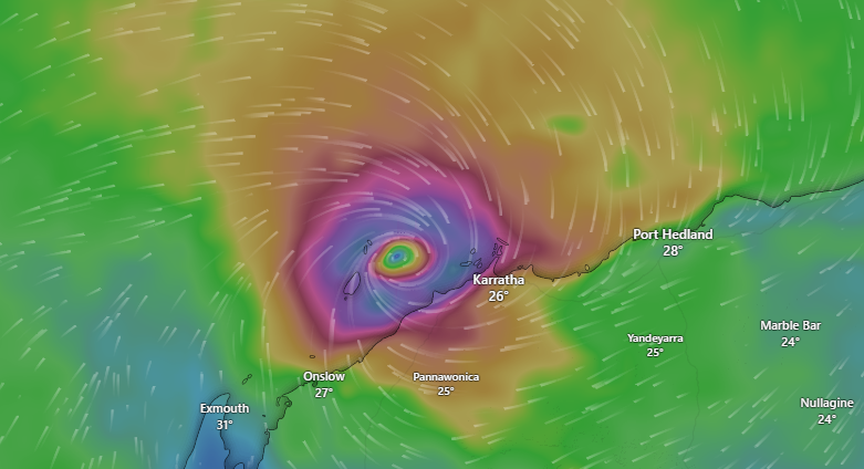 Wild winds, intense rain as state braces for Severe Tropical Cyclone ...