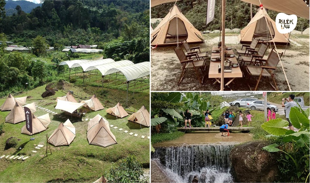Father's Organic Farm Yang Tanah Runtuh Tu Rupanya Port Campsite Cantik ...