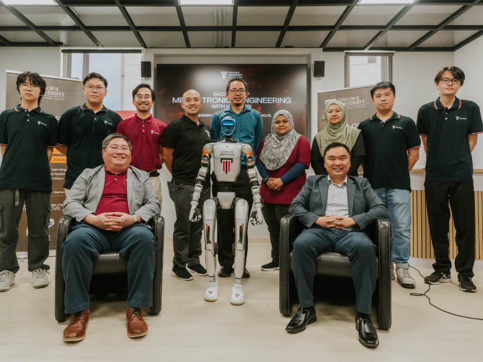 Taylor’s University Introduces Malaysia’s First Mechatronics Degree with AI & Robotics Tracks