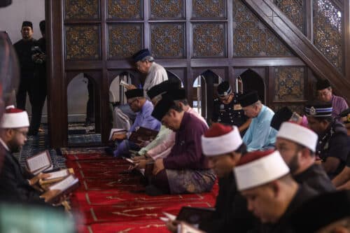 Sultan Selangor hadir majlis bacaan Yasin, doa sempena Hari Merdeka