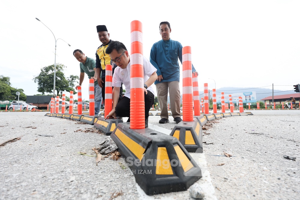 RM50,000 naik taraf prasarana jalan, elak kemalangan akibat pusingan-u ...