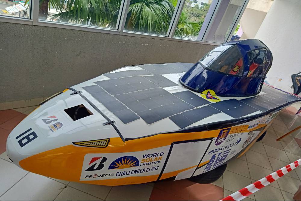 EcoPhoton UiTM pamer kereta solar rekaan terbaharu