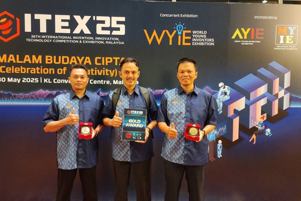 Projek inovasi ILP Kepala Batas raih pingat emas di ITEX 2025