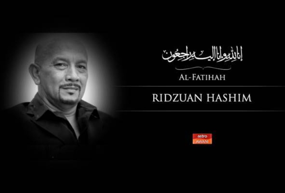 Actor Ridzuan Hashim dies at 62