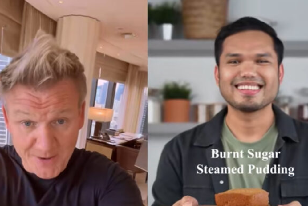 "Well done!" - Gordon Ramsay reacts to Khairul Aming's video recipe
