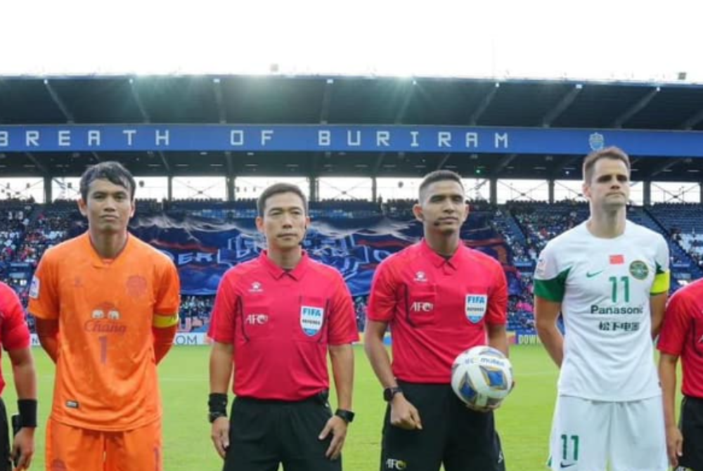 Nazmi, Zairul and Arif first Malaysian referees in ACL match to use VAR