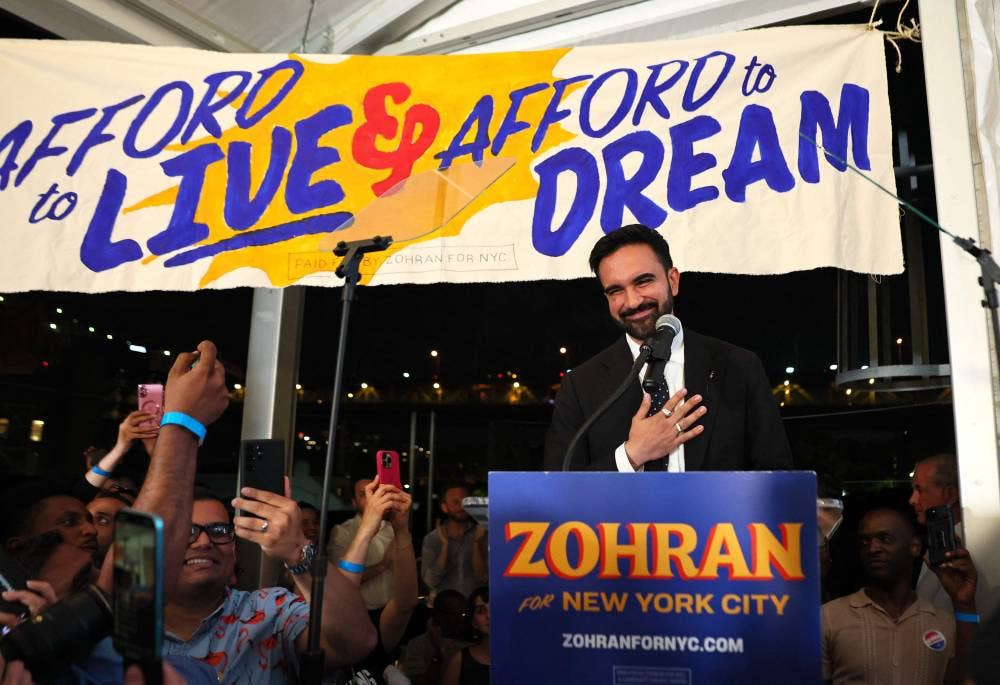 Zohran Mamdani becomes New York's first Muslim mayoral nominee, stuns Cuomo