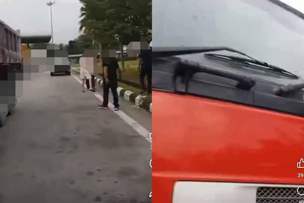 Queue-cutting at toll plaza leads to scuffle between Hilux, lorry drivers