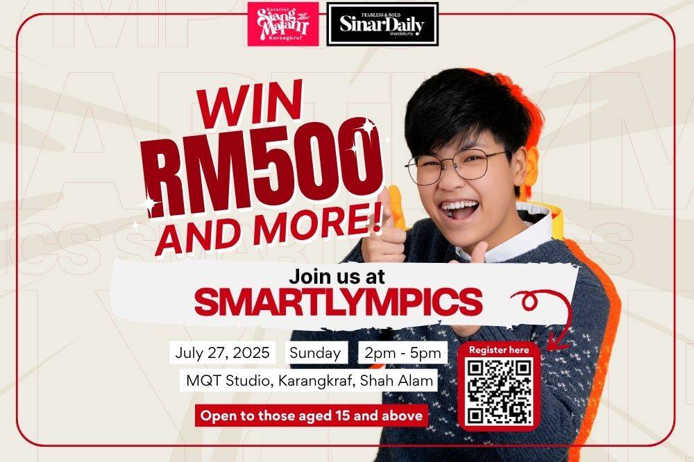 Win RM500 with just your brainpower at SMARTLYMPICS 2025