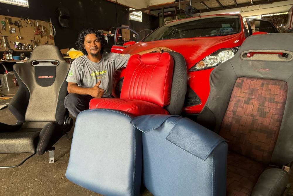 Shah Alam's 'Acik Kusyen': The artisan behind RM30,000 monthly car ...