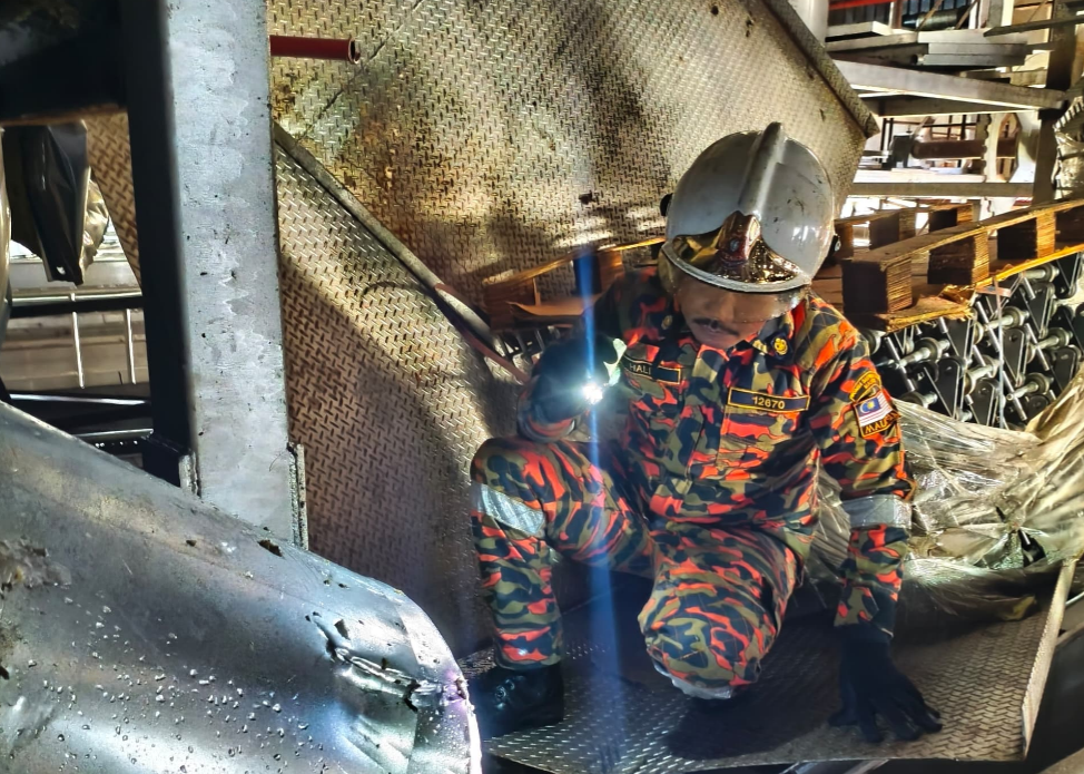 Factory worker crushed to death by falling storage rack