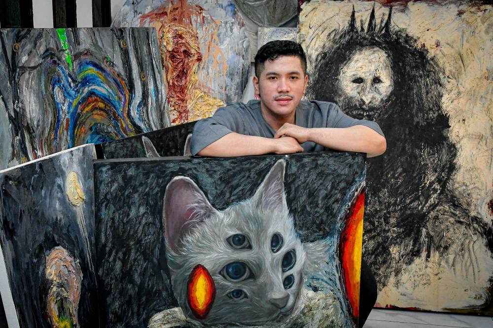 Through many eyes: Aiman Zamri turns surrealism into self-reflection