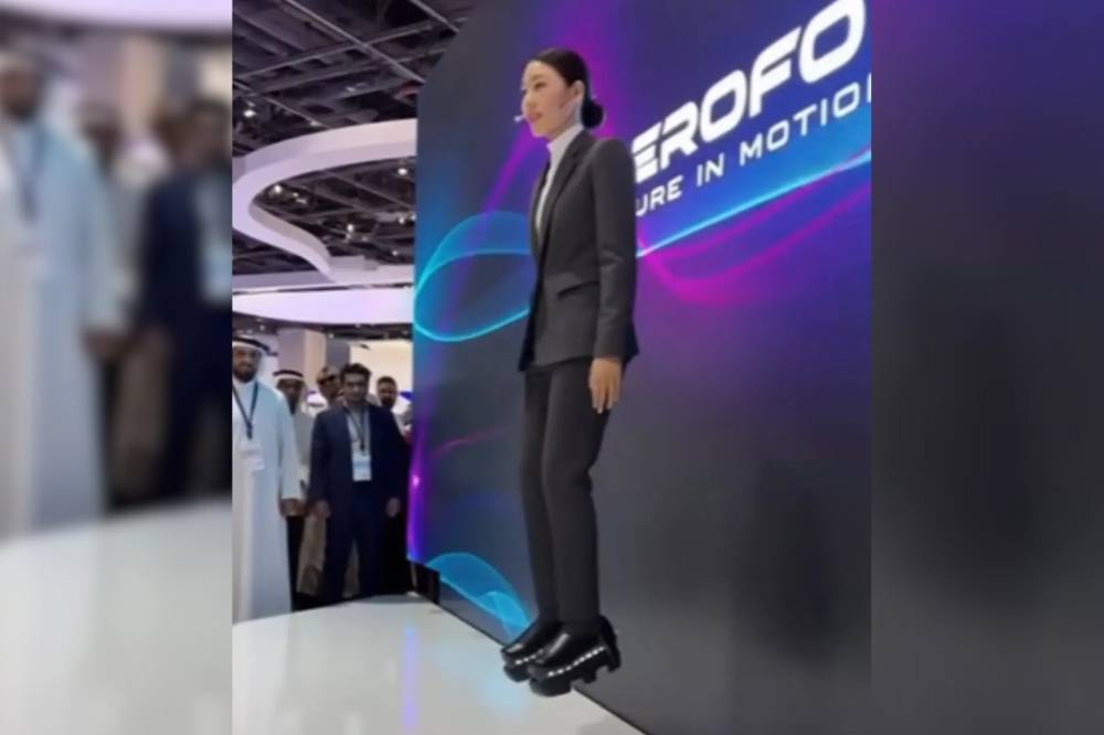 Viral Aerofoot flying shoes at Gitex 2029 proven to be AI-generated fantasy