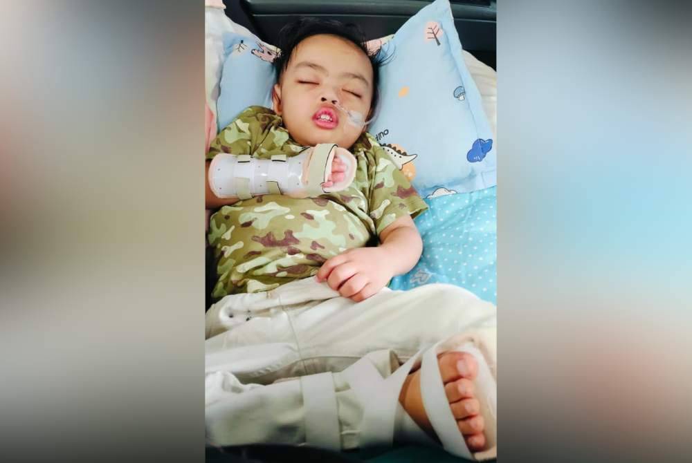 Three-year-old now bedridden after rare brain damage from Influenza A