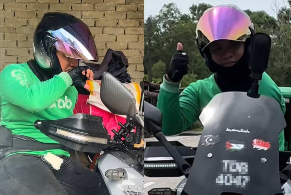 One-handed delivery rider stays resilient, completes up to 50 orders a day
