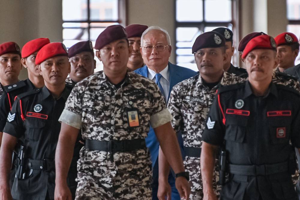 Najib may remain in prison until 2043 if all appeals fail