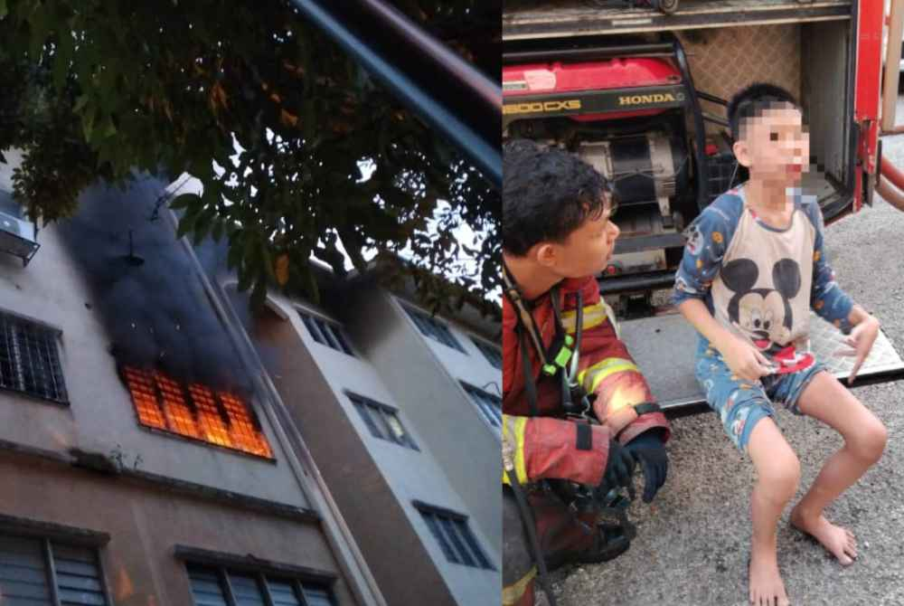 Firefighters rescue 13-year-old boy in apartment fire