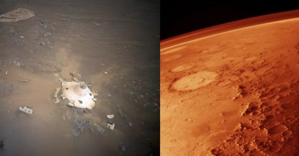 Saintis Kesan 7,119 Kg Sampah Manusia Di Permukaan Marikh