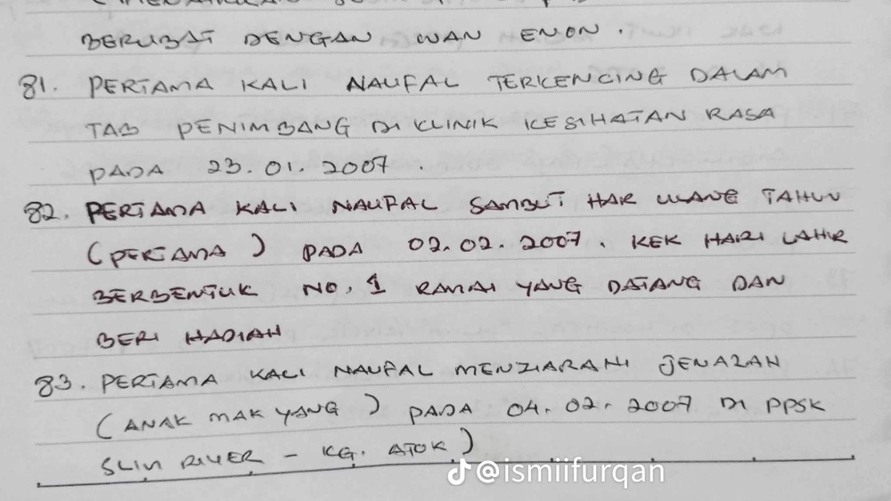 Sebak, Ayah Catat Setiap Kenangan Sejak Anak Lahir Dalam Diari