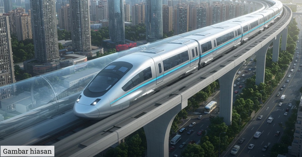 Hyperloop China Dalam Ujian, Disasar Capai Kelajuan Setanding Kapal Terbang