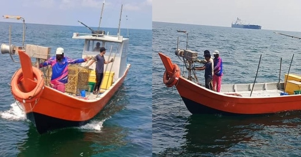 Maritim Malaysia Tahan Bot Fiber Tiada Lesen Di Perairan Morib