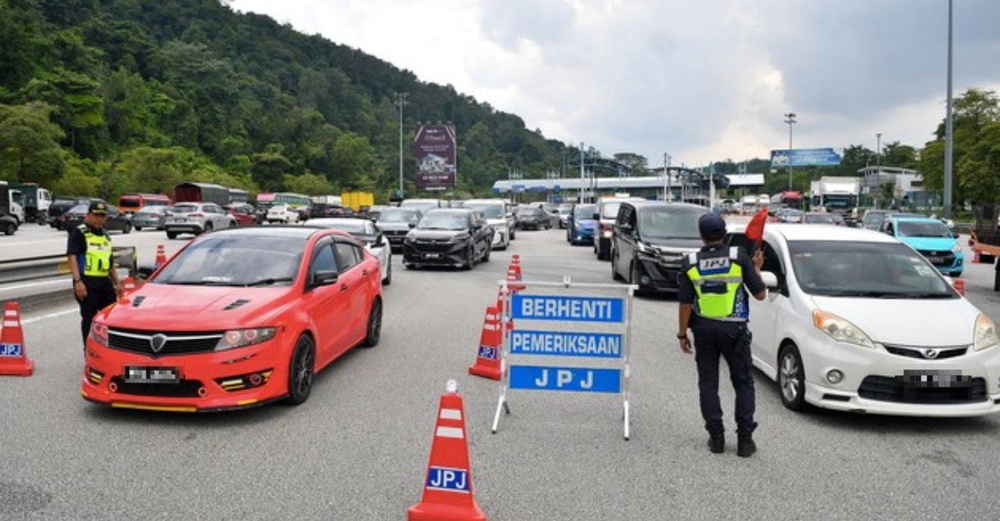 JPJ Tahan Pemandu Bas Ekspres Positif Dadah Dalam Operasi Khas Aidiladha